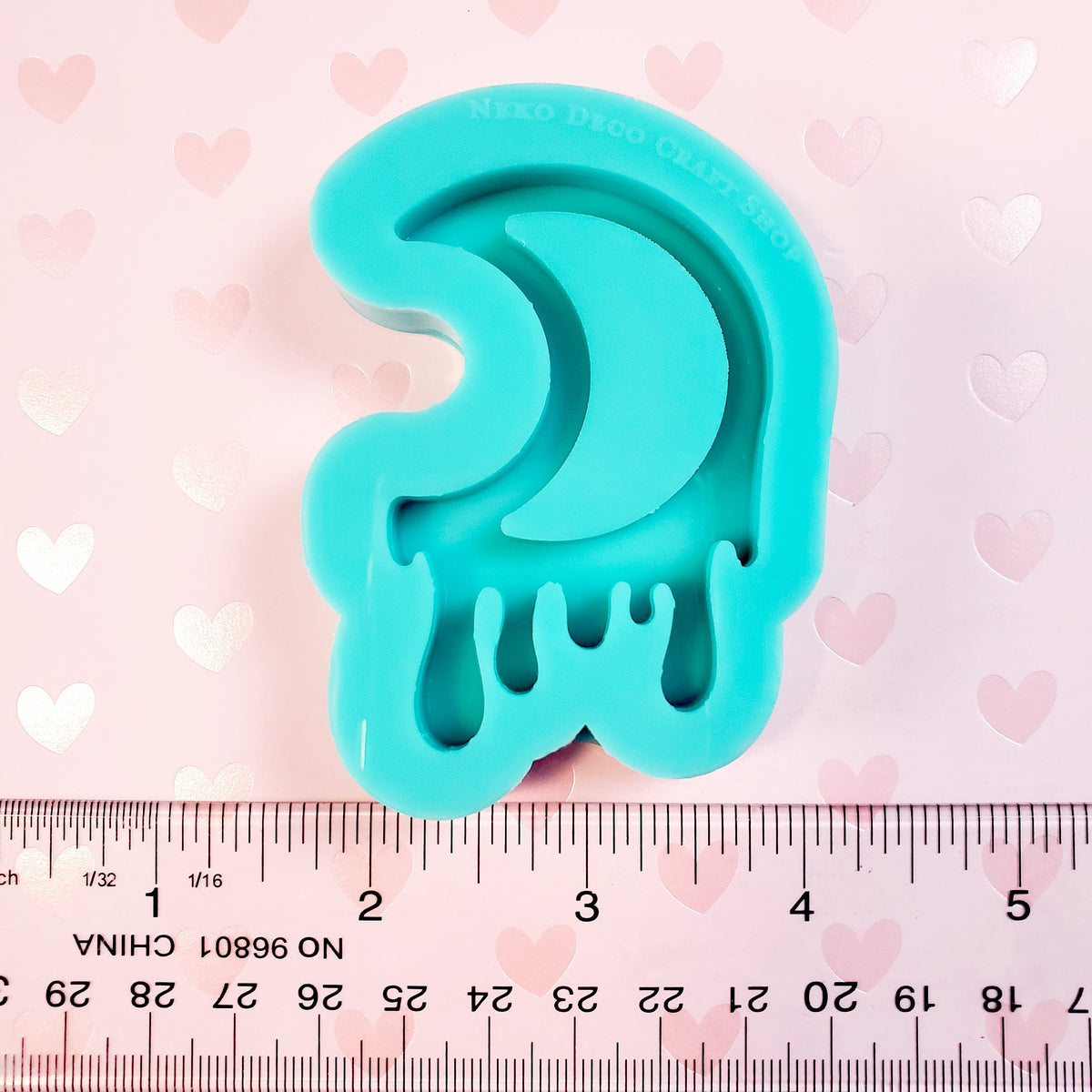 (B-GRADE) Drippy Moon Silicone Mold – Neko Deco Craft Shop
