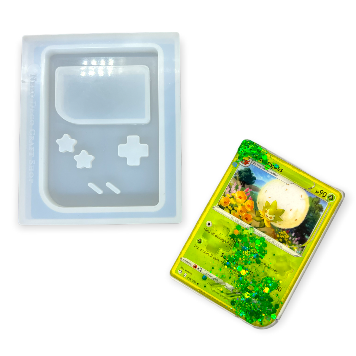 Trading Card Gameboy Clear Silicone Mold – Neko Deco Craft Shop